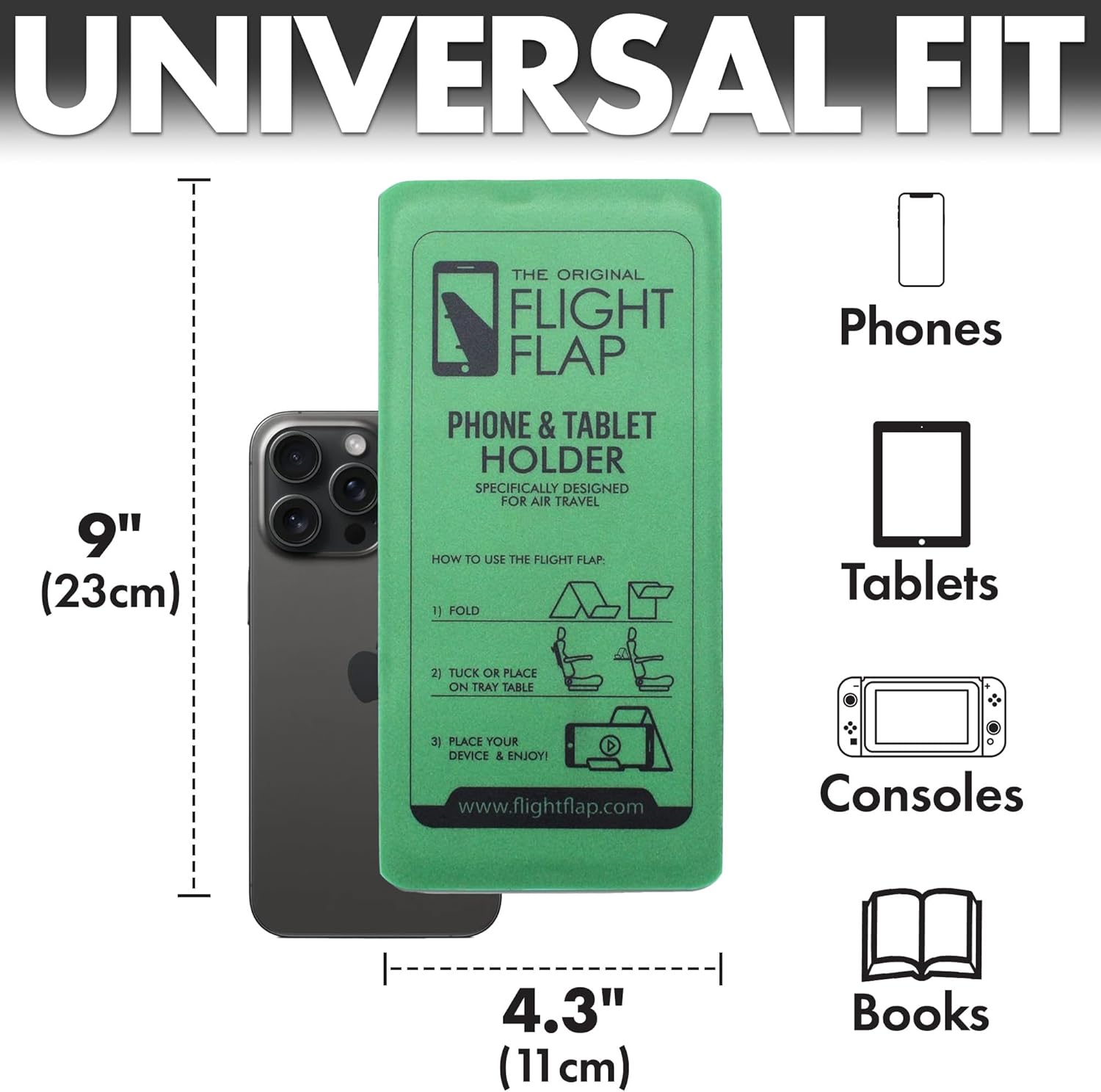The Original FLIGHT FLAP - Bestselling Phone & Tablet Holder